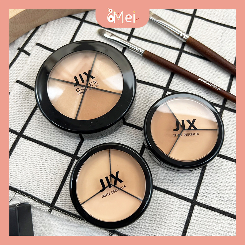 淺色 新款【妞妞妹】J/X professional 三色遮瑕盤 四色遮瑕膏 pony 遮瑕膏 黑眼圈 JX jix | 蝦皮購物