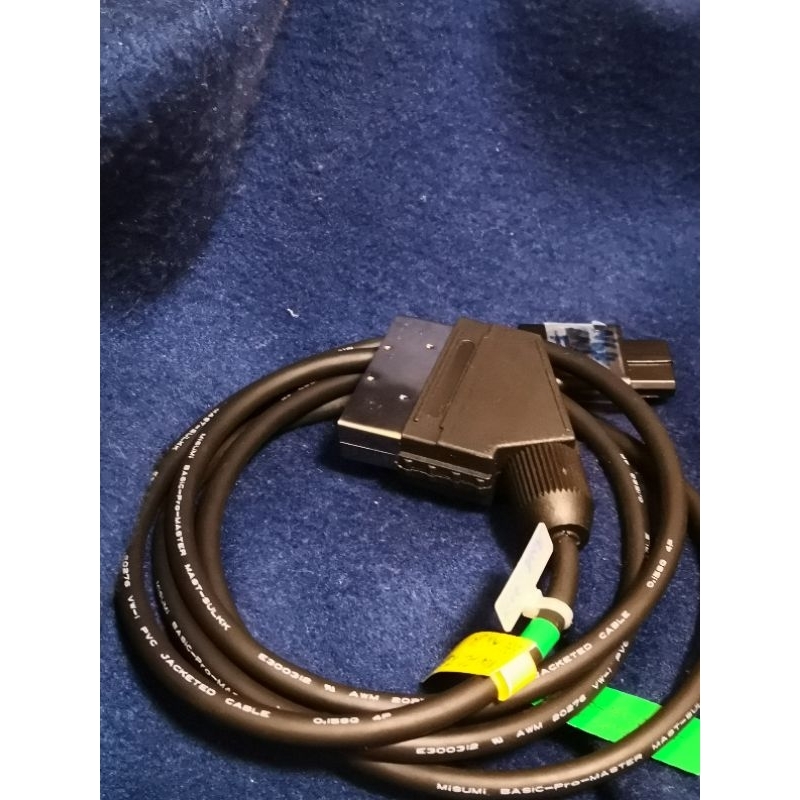 二手良品 阿勛工坊 超任 RGBs Scart (sync on luma)亮度同步線材 | 蝦皮購物