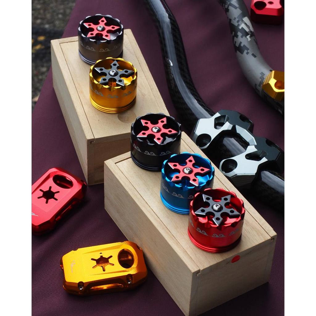 壞熊貓 Bad panda KRV 搖臂蓋 鋁合金 千力摩 後搖臂飾蓋 後搖臂飾蓋 防水蓋 防塵蓋 | 蝦皮購物