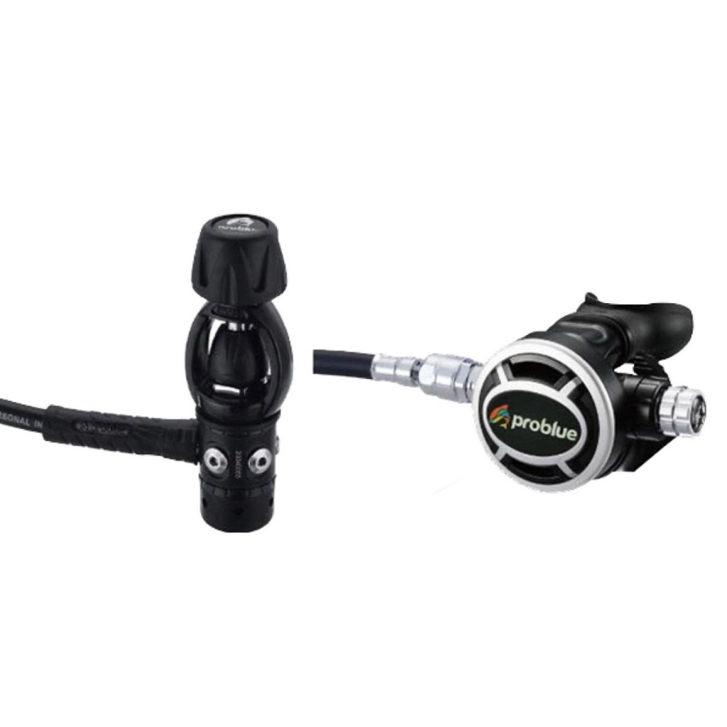 《Problue》FR-9019BS 一二級頭套裝組 ｜【IDiver海怪水下】公司貨 調節器 水肺潛水 | 蝦皮購物