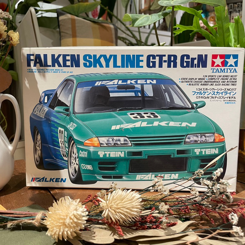【FTOYs】田宮 TAMIYA NISSAN 日產 FALKEN SKYLINE GT-R Gr.N 模型 1/24 | 蝦皮購物