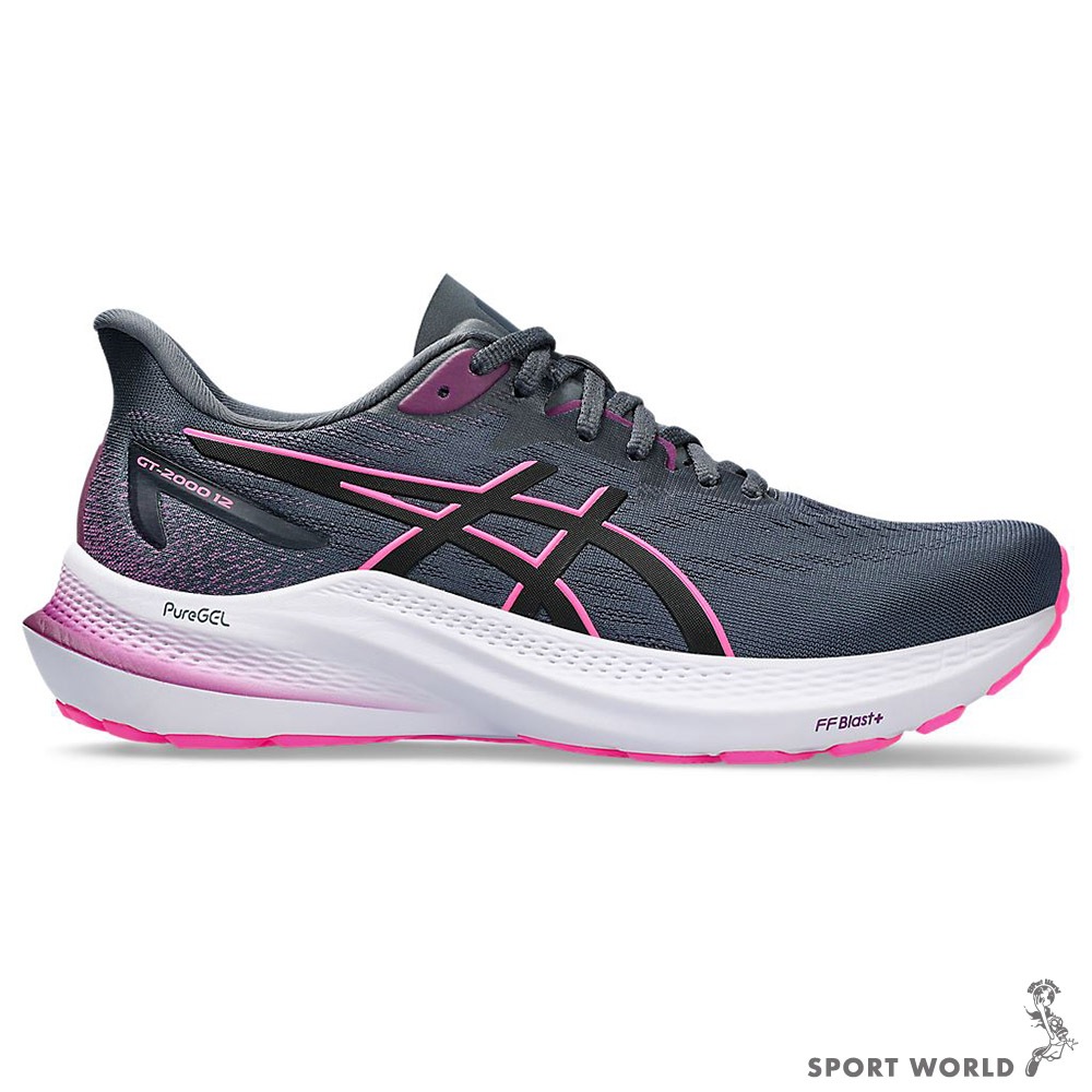 Asics 亞瑟士 女鞋 慢跑鞋 寬楦 緩震 輕量 GT-2000 12 (D)【運動世界】1012B504-022 | 蝦皮購物