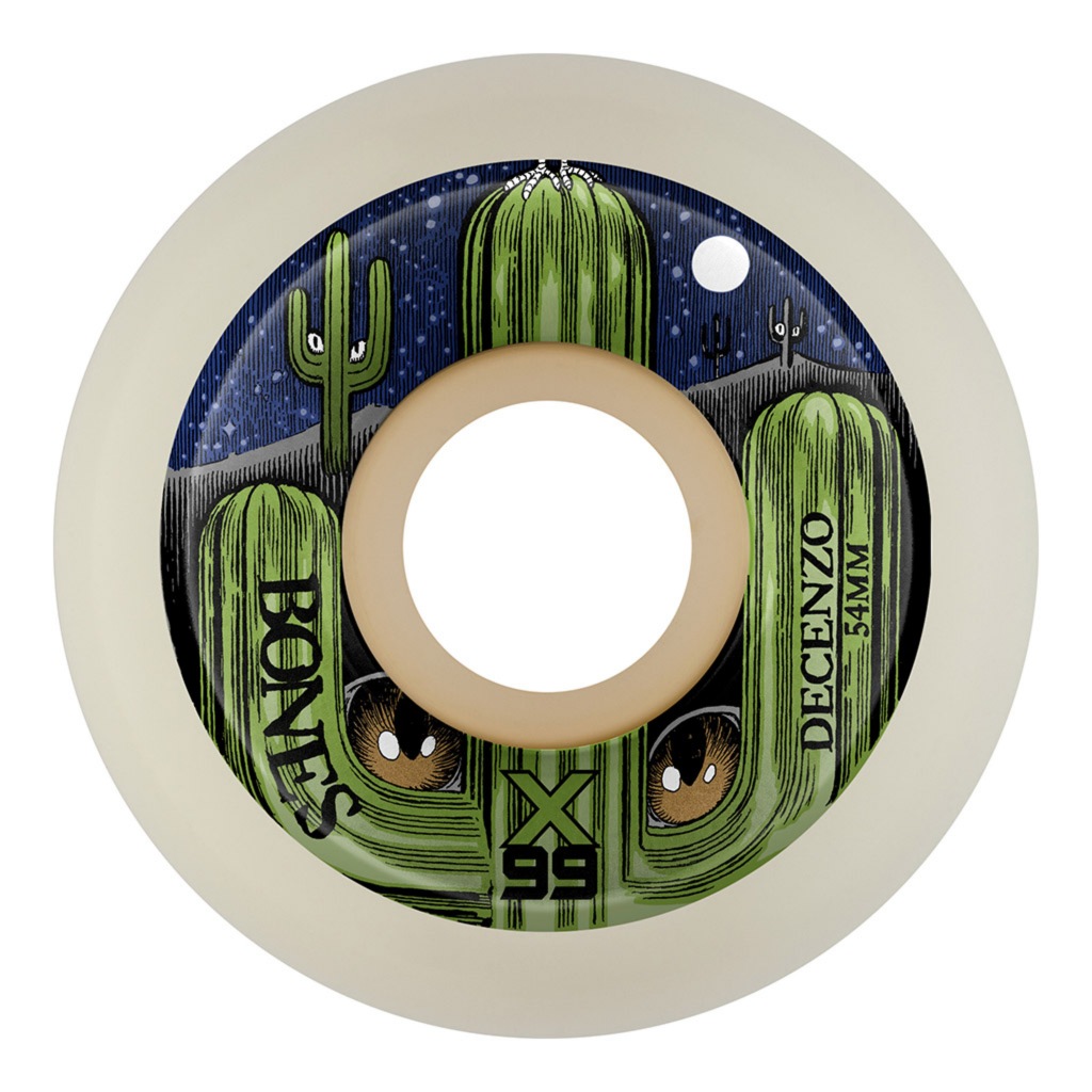 Bones X-Formula Decenzo Cat Eye Cacti 54mm V5 99A 輪組* | 蝦皮購物