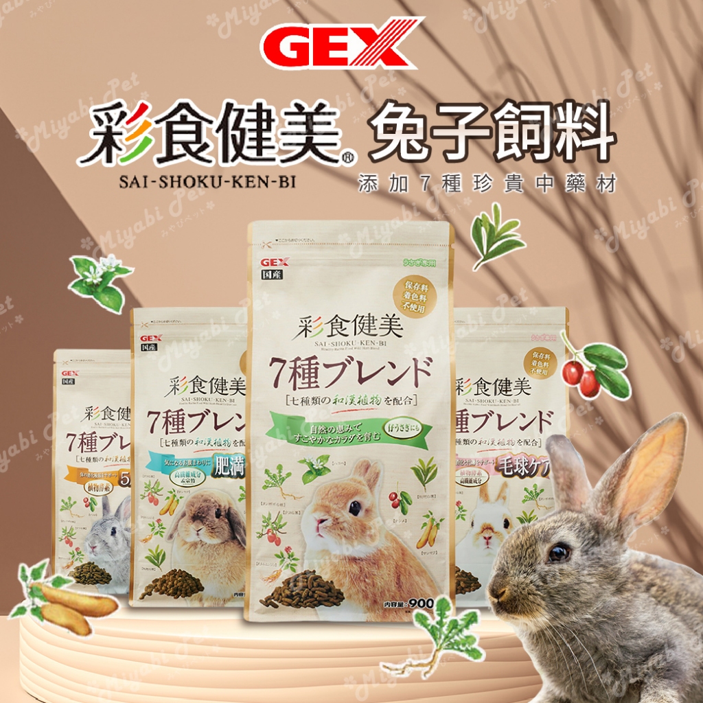 【米亞比寵物】日本GEX 彩食健美 兔子飼料 兔飼料 配方飼料 幼兔配方 老兔配方 彩食 健美 100G分裝包 | 蝦皮購物