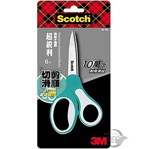 枕o 3M Scotch SS-P6 6吋 SS-P7 7吋 超銳利 事務 剪刀 事務剪 17F | 蝦皮購物