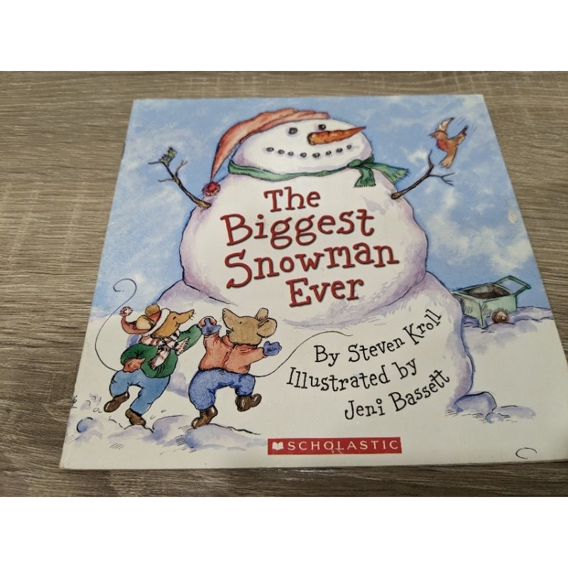 The Biggest Snowman Ever (平裝英文繪本) | 蝦皮購物