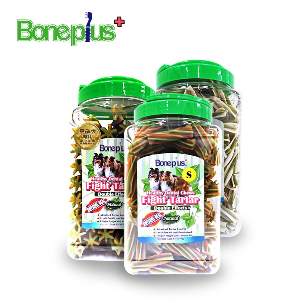 『DO & KAI ★ 寵物日常』Bone Plus 潔牙骨 桶裝 大桶 家庭號1000/1100g BPS 狗零食 | 蝦皮購物