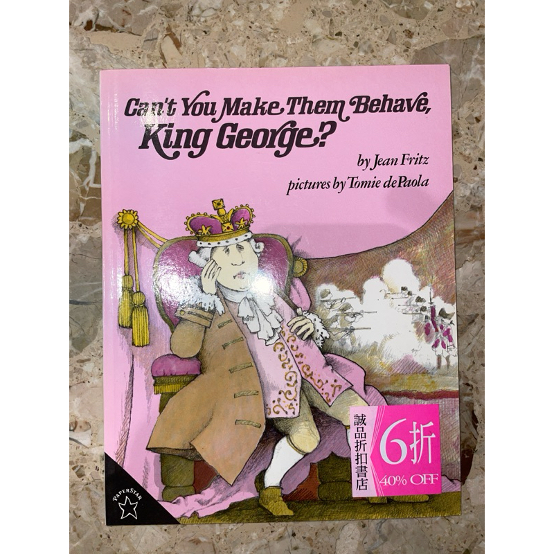 Can't you make them behave, King George? 原文書 | 蝦皮購物