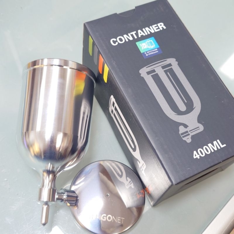 [添購]W101噴槍W71/W77油漆 噴槍 600cc裝料壺400cc 不鏽鋼 鋁壺 塑料壺 | 蝦皮購物