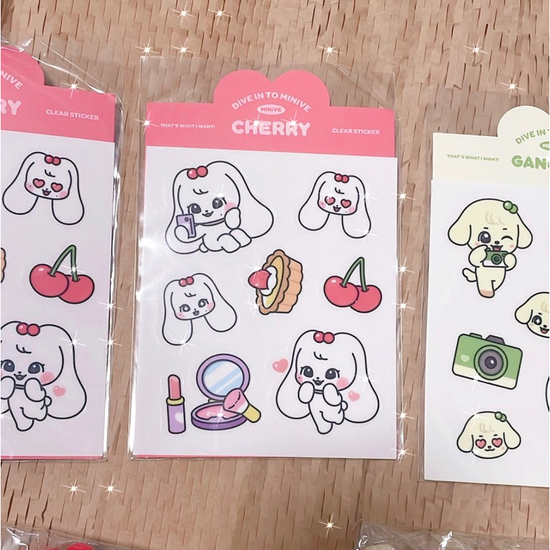 （現貨）ive Mini Ive Cherry貼紙 小員 張員瑛 韓國代購 韓國周邊 蝦皮購物