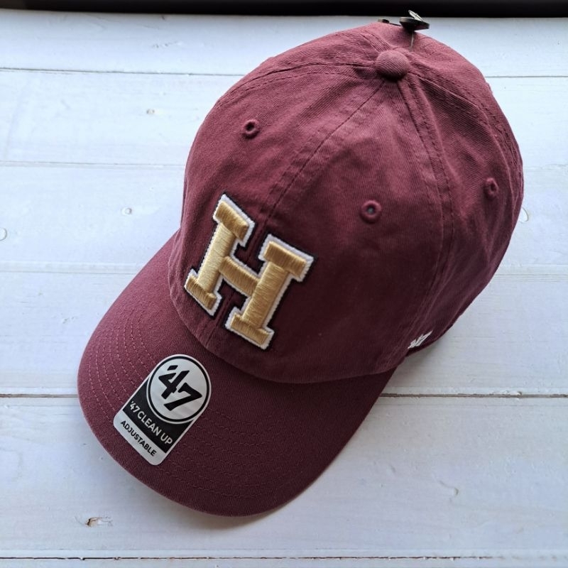 47Brand NCAA 哈佛大學 Harvard University 棒球帽 外出穿搭 | 蝦皮購物