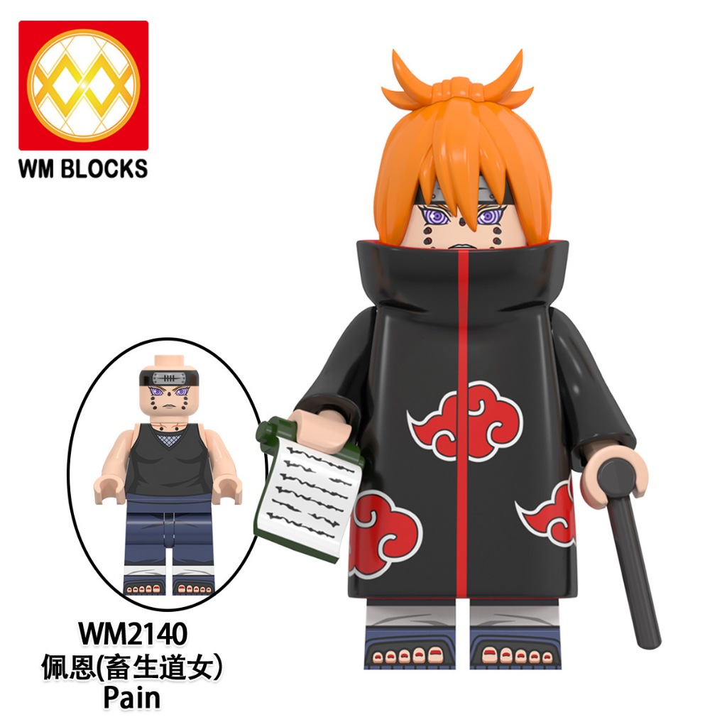 JZBK 積木人偶 WM 日漫 火影 火影忍者 旋風鳴人 WM6110 Nijna Naruto part2 | 蝦皮購物