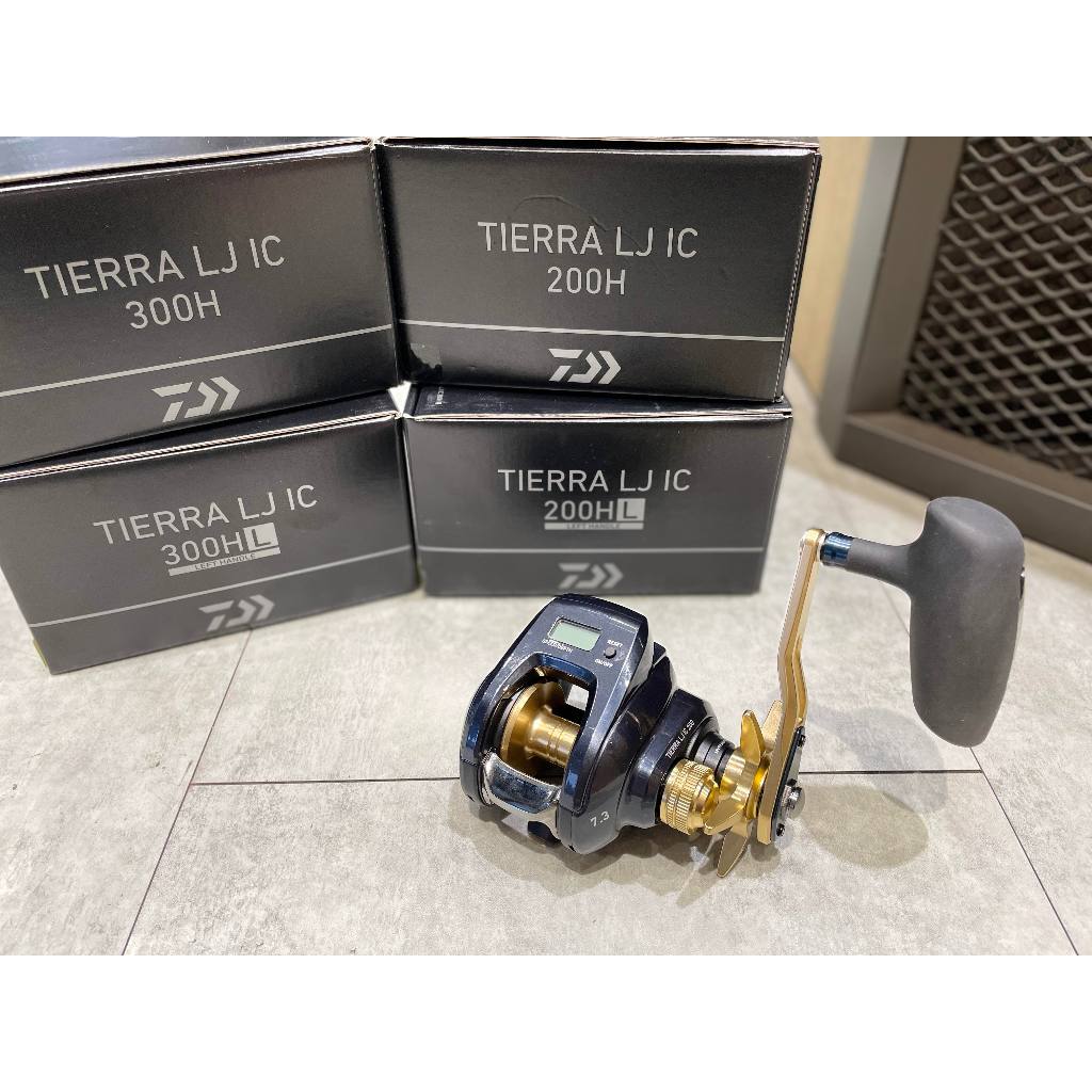 💢桃園東區釣具【DAIWA TIERRA LJ IC 電子計米 捲線器 小烏龜】 | 蝦皮購物