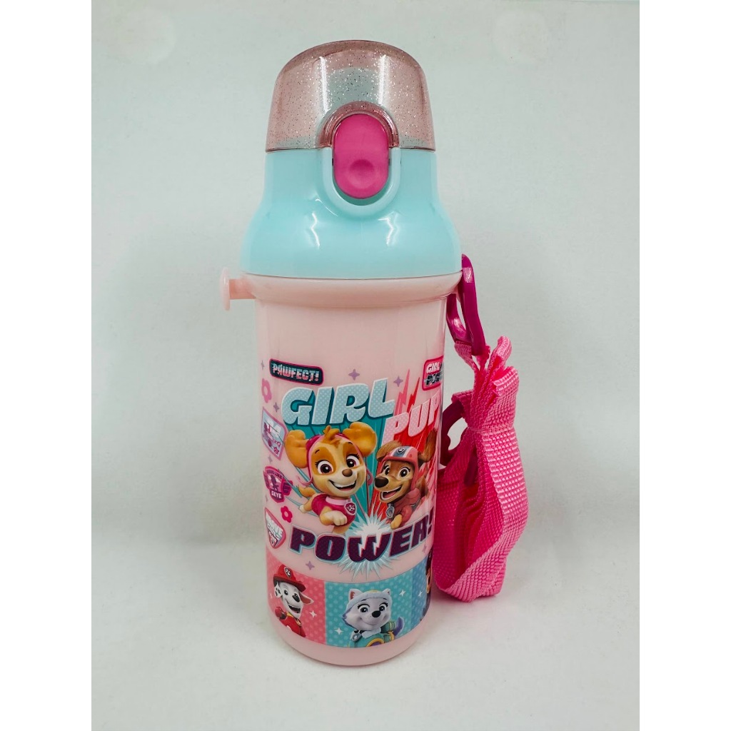 *小波日貨*現貨台灣出貨 2024日本製 SKATER 附揹帶 粉色 汪汪隊 直飲 水壺 480ml PSB5SANAG | 蝦皮購物