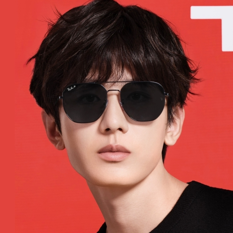 RayBan RB3724D 雷朋太陽眼鏡 成毅李昀銳同款復古偏光飛行員款偏光大臉墨鏡 男生女生品牌眼鏡【幸子眼鏡】 | 蝦皮購物