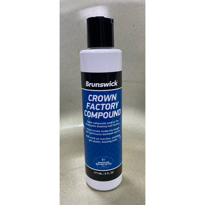 平衡保齡球🎳 美國進口：Brunswick Crown Factory Compound ( 處理及保養清潔半亮面球面) | 蝦皮購物