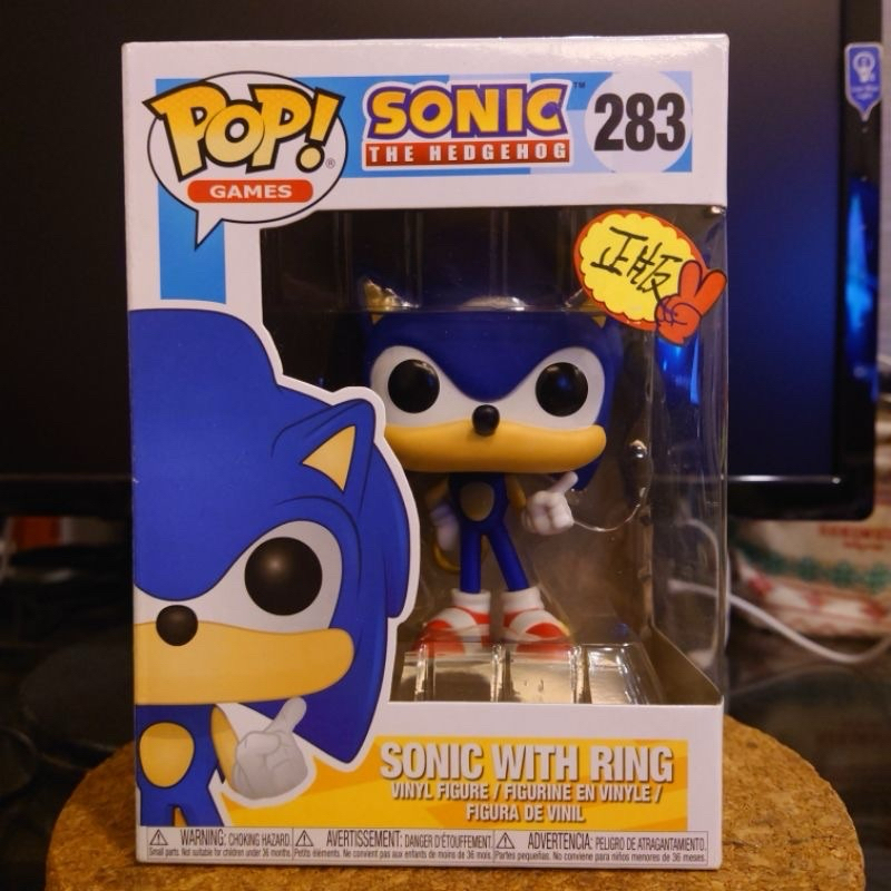 FUNKO POP 遊戲音速小子 索尼克 sonic 283模型公仔玩偶玩具 正版全新 | 蝦皮購物