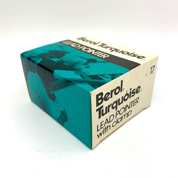 [舊貨] Berol Turquoise 17 工程筆 磨蕊器 磨芯器 | 蝦皮購物