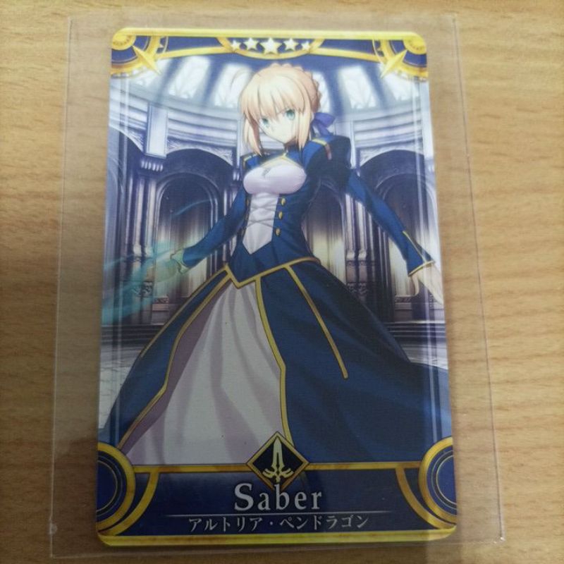 FGO AC 第1再臨 阿爾托莉雅 Fate/Grand Order 機台卡 收藏卡 女主角 看板娘 老虎鉗 | 蝦皮購物