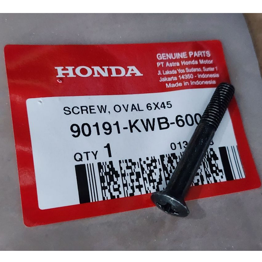 90191-KWB-600 原廠 MSX SF125 端子 螺絲 | 蝦皮購物