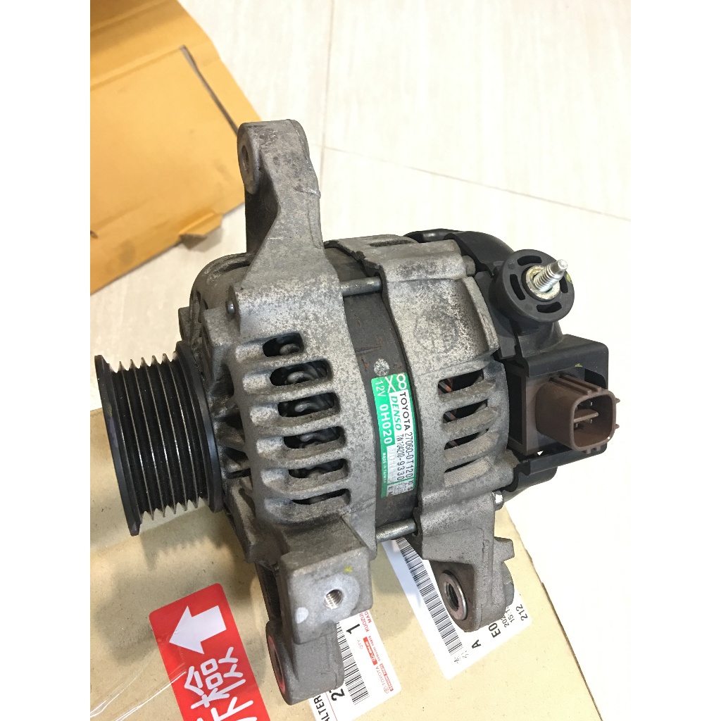 Altis 1.8 10.5代原廠發電機 0H020 27060-0T120 DENSO發電機 | 蝦皮購物