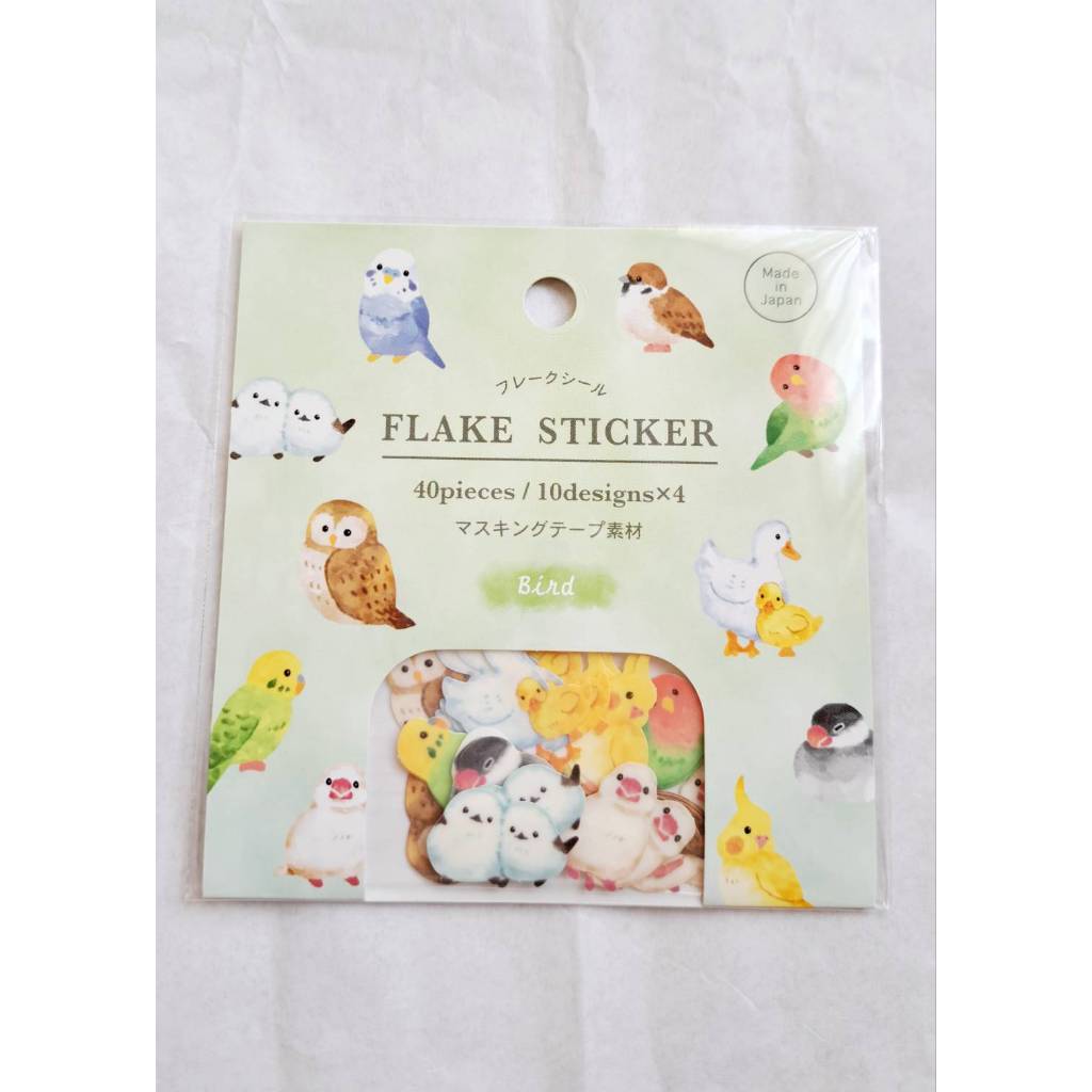 【日沐】- 貼紙 ~ 日製 GAIA FLAKE STICKER 手帳貼紙 3款 | 蝦皮購物