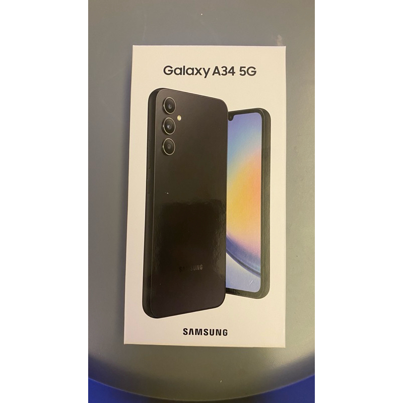 Galaxy A34 5G 128g 黑色，買samsungQ990C贈送。 無開封。 | 蝦皮購物