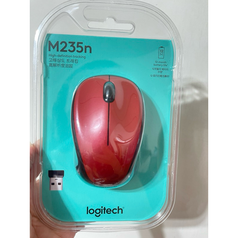 全新公司貨 Logitech 羅技 M235n 無線滑鼠 2.4GHz | 蝦皮購物