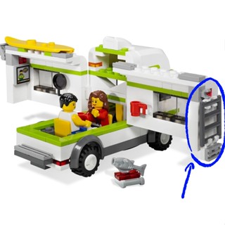 樂高 LEGO 深灰色 1x4x3 柵欄 欄杆 圍欄 扶手 把手 護欄 62113 4521886 Gray Bar | 蝦皮購物