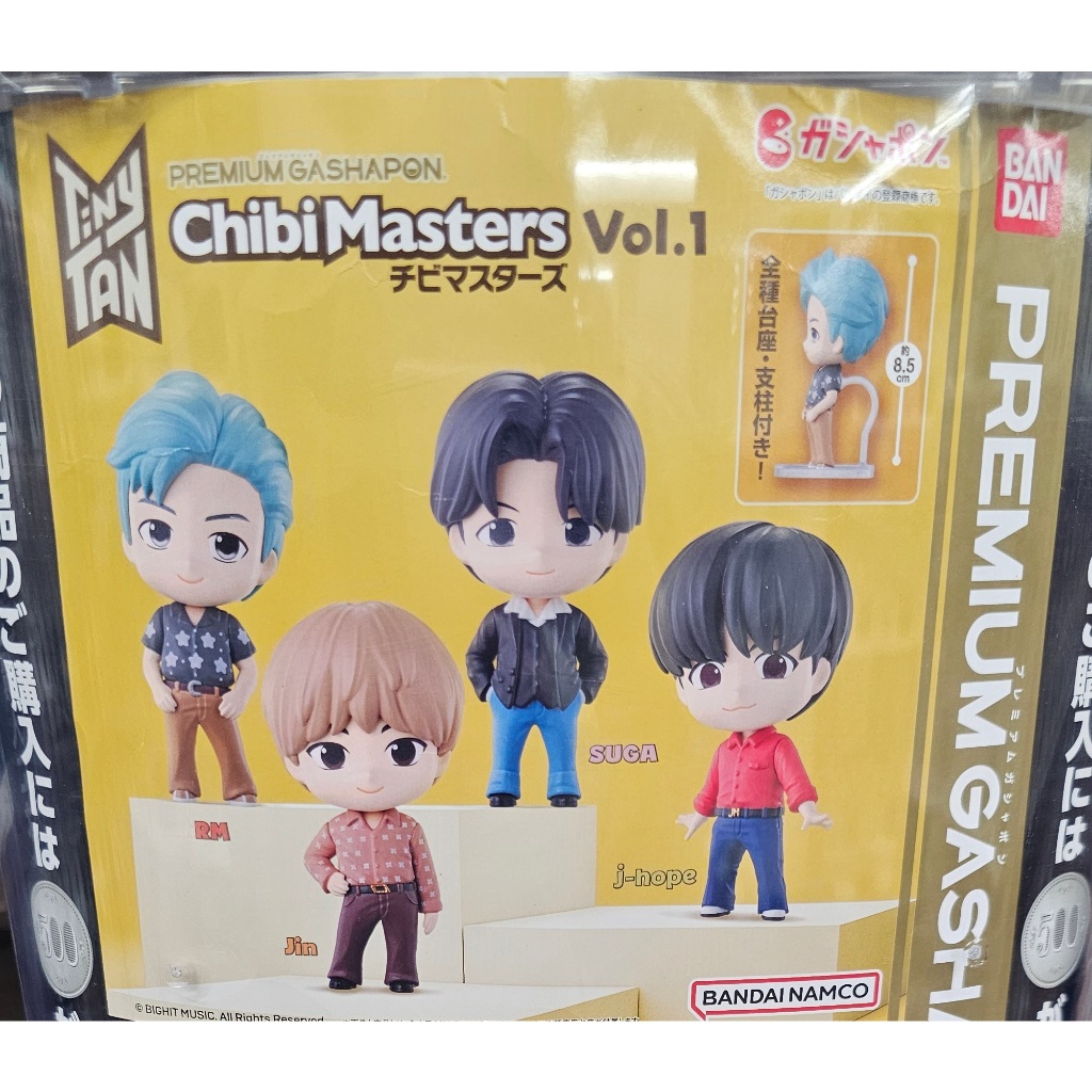 BTS 轉蛋 扭蛋 公仔 JIN Chibi Masters | 蝦皮購物