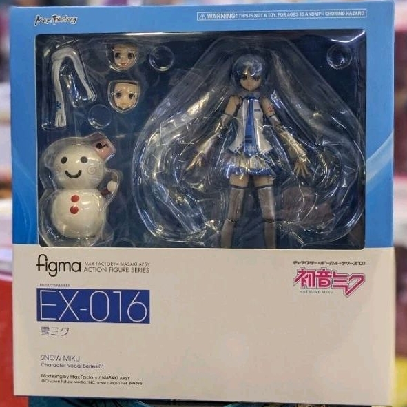 日版 figma EX-016 2014 冬 WF 限定 雪初音 可動公仔 | 蝦皮購物