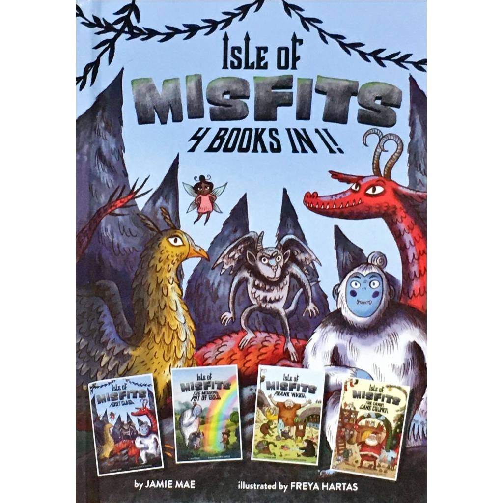 【本週精裝折扣小說】Isle of Misfits: 4 Books in 1! Hardcover(-IOM-) | 蝦皮購物