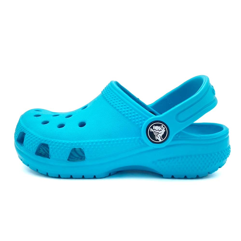 Crocs classic clog k卡駱馳 洞洞鞋 防水 小中童 湖藍 R6379 (204536-4SL) | 蝦皮購物