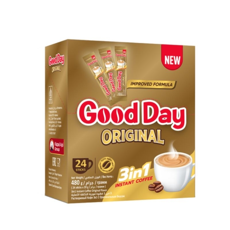 GOOD DAY 3in1 ANEKA MINUMAN KOPI 24STICKS X 20g(480g) | 蝦皮購物