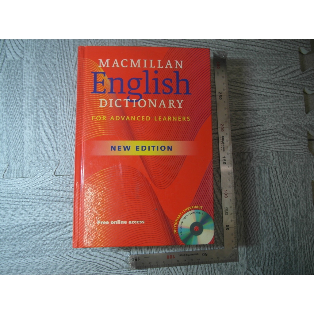 Macmillan English Dictionary 附光碟 二手書難免泛黃 詳細書況如圖所示 放置1樓 26號櫃 蝦皮購物