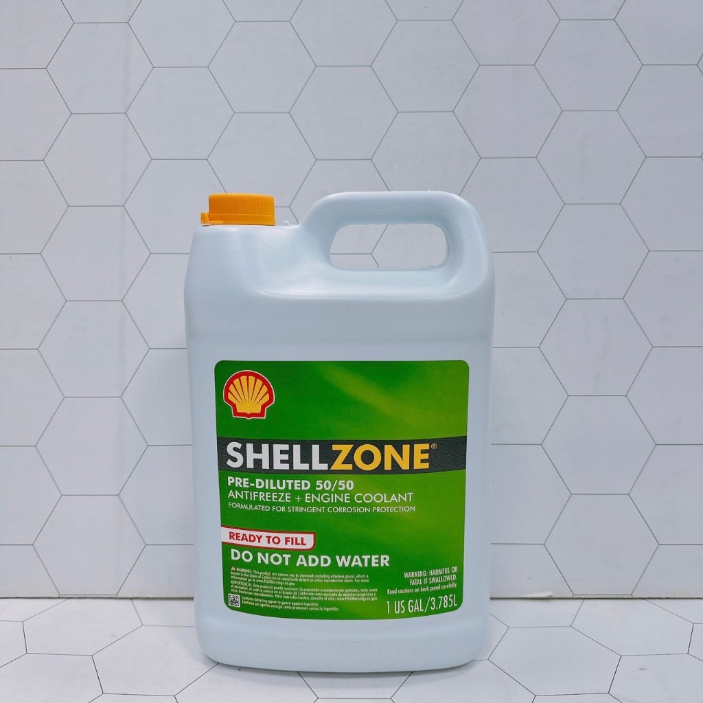合沁車業 殼牌 水箱精 SHELL ZONE 100% 50% 水箱精 需稀釋 水箱冷卻液 3.78L 福士 水箱精 | 蝦皮購物