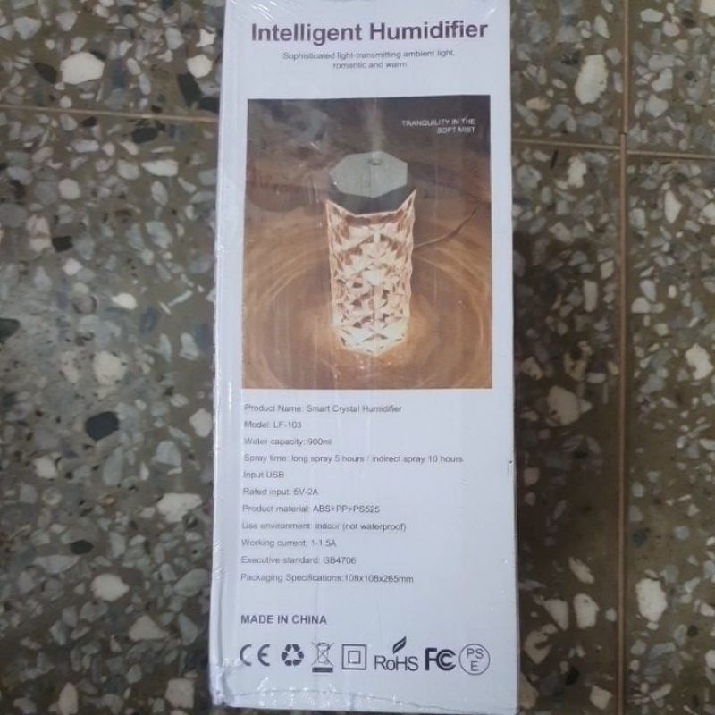 娃娃機戰利品隨便賣 水晶加濕器 氛圍燈 900ml usb插電 香氛器 | 蝦皮購物