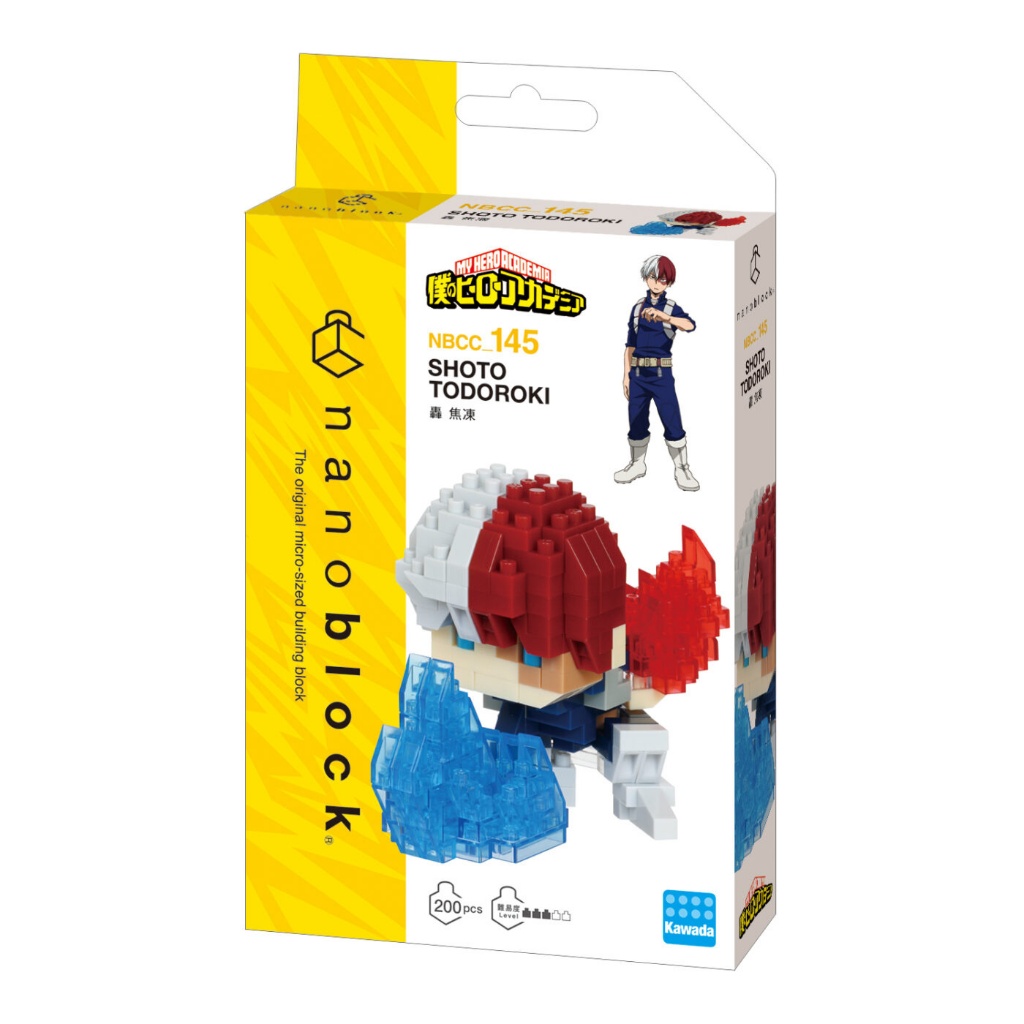 NANOBLOCK 日本河田KAWADA積木-NBCC_145 我的英雄學院 轟焦凍 | 蝦皮購物