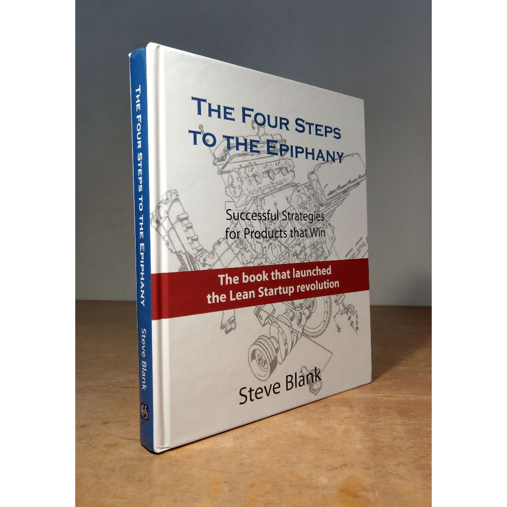 (原文書、現貨)The Four Steps to the Epiphany│Steve Blank│書、二手書│七成新 | 蝦皮購物