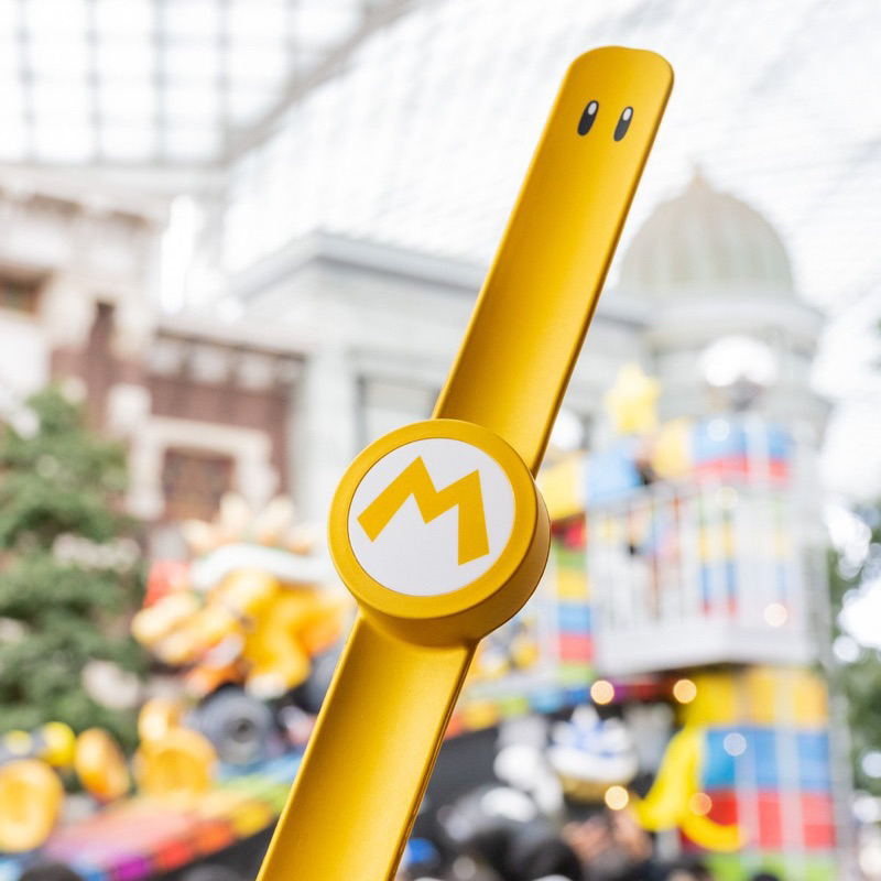 【USJ任天堂手環僅戴一次】 能量互動手環 2週年限定 金色 無敵星星 超級瑪利歐 大阪環球影城 任天堂 | 蝦皮購物