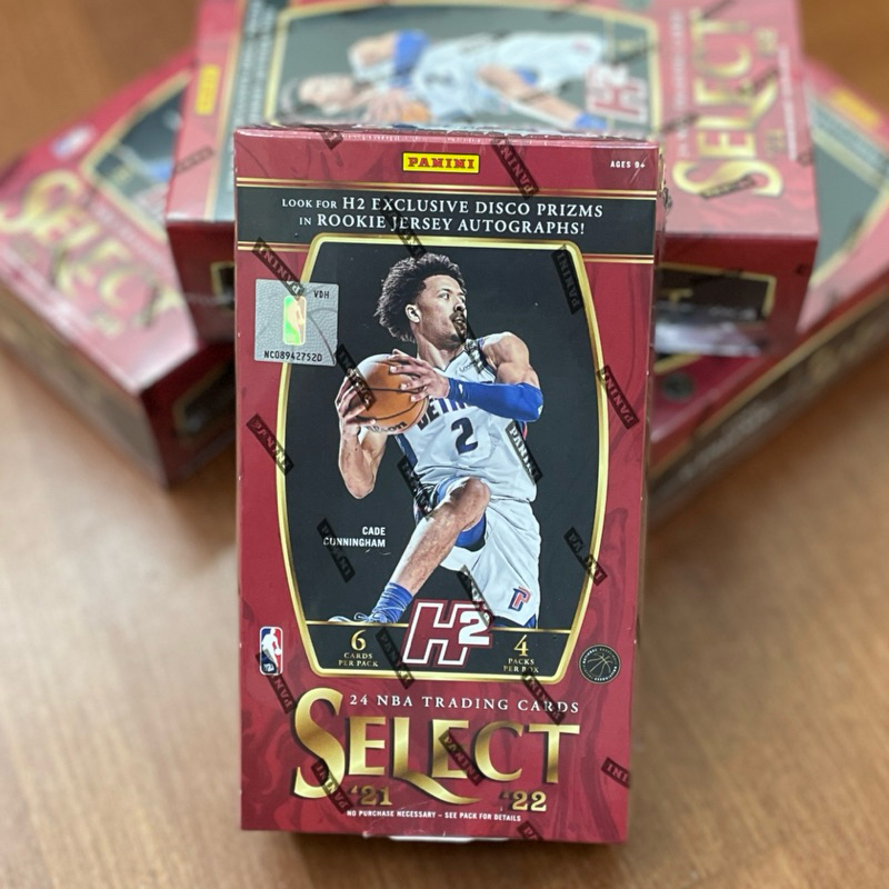 全新現貨 2021-22 Panini NBA Select H2 Box 籃球卡盒 抽Disco RPA | 蝦皮購物