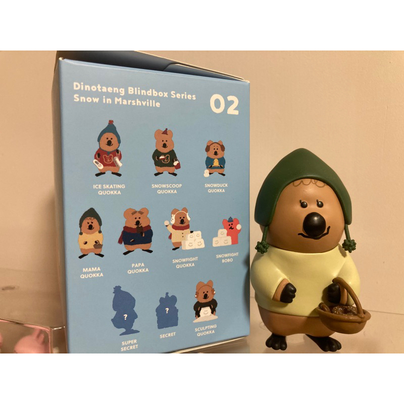確認款MAMA 可用交換的| dinotaeng 冬日系列 確定款 盒玩 盲抽 公仔 玩具 幸會潮玩 雪地 | 蝦皮購物