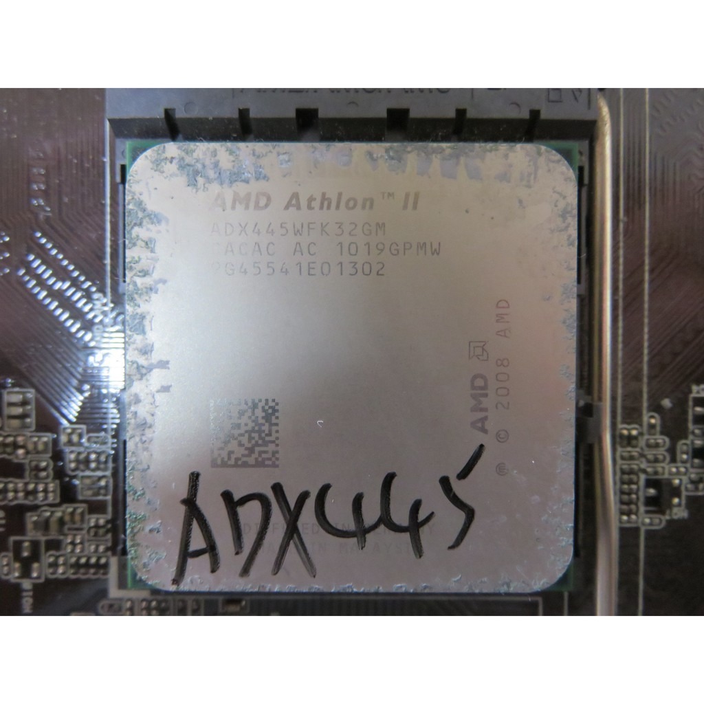 C.AMD CPU-AthlonII X3 445 3.1G 1.5M ADX445WFK32GM三核三線 直購價50 | 蝦皮購物