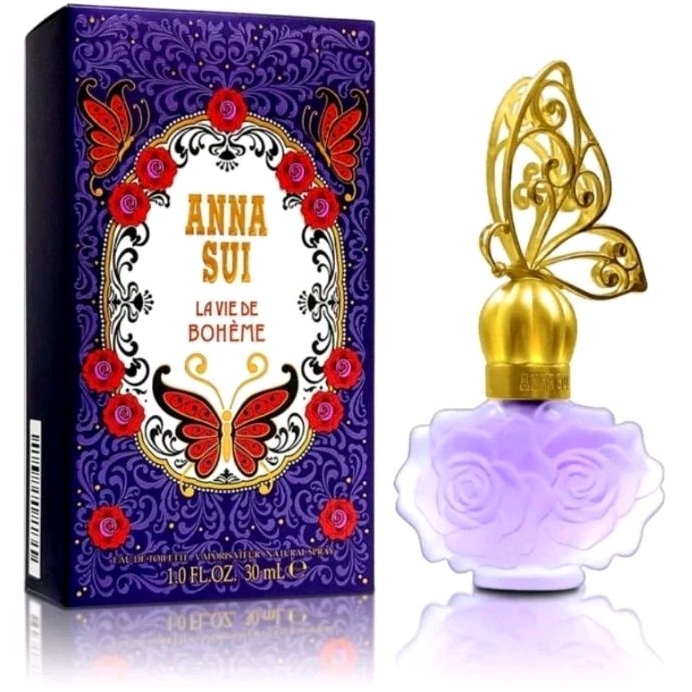 公司貨中標ANNA SUI安娜蘇＜紫蝶戀＞30ML(詳情見商品描述） | 蝦皮購物