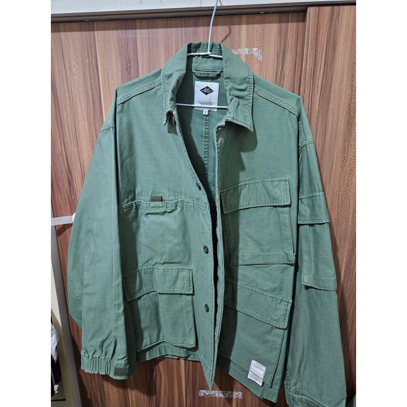 21FW MADNESS MILITARY FIELD JACKET 工裝 軍裝 軍綠色 三袋外套 二手 S號 余文樂 | 蝦皮購物
