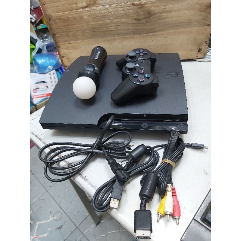 維修件 ps3 CECH-3007A ＋搖桿＋動感控制器 主機輸出無訊號 其餘功能未測試 當零件機賣 自行整修 售出不退 | 蝦皮購物