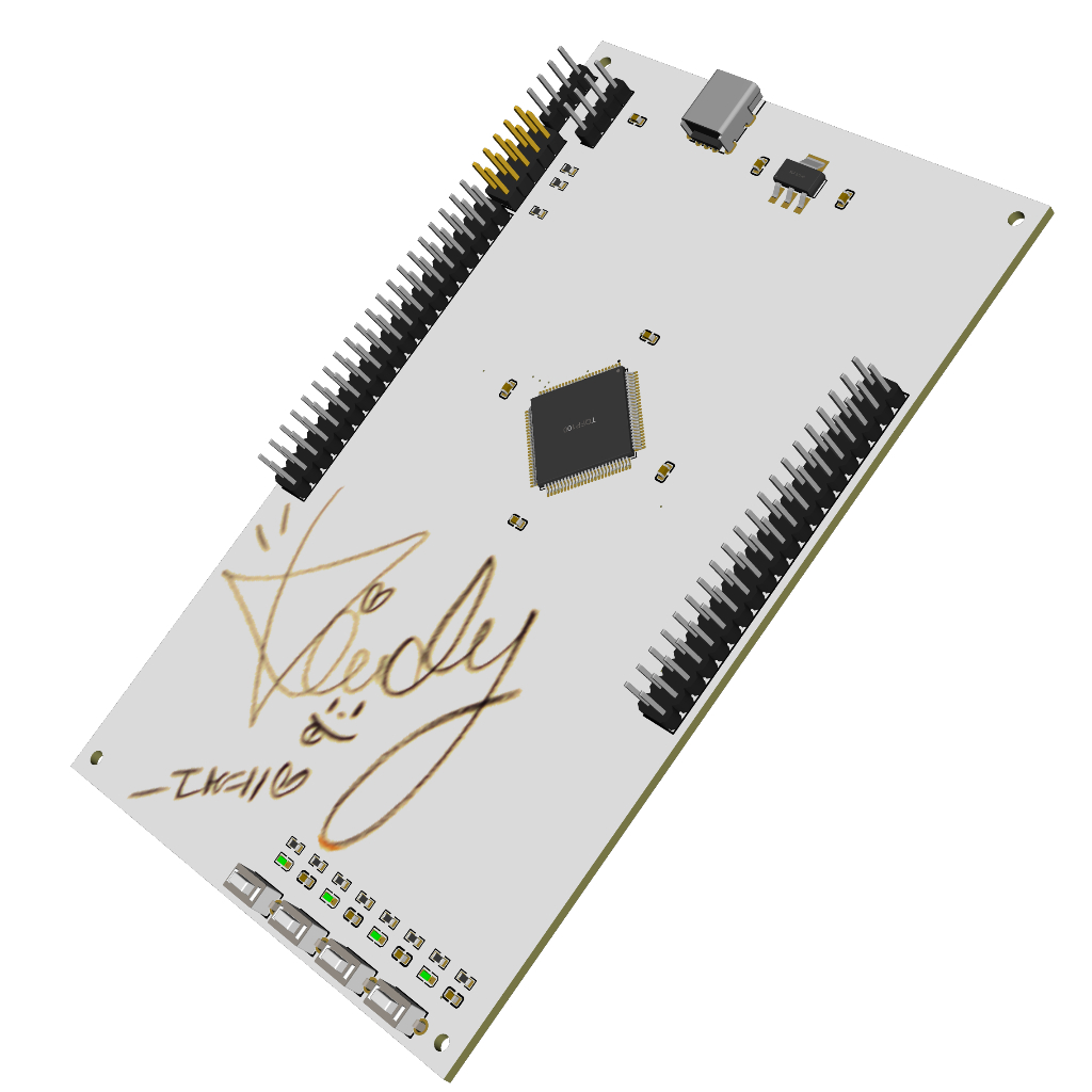 Altera FPGA MAX II CPLD EPM240 EPM570教育 學習 開發板 PCB 彩色 設計 打樣 | 蝦皮購物