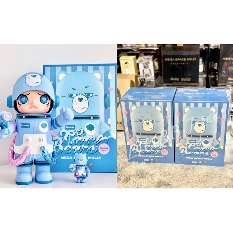 可刷卡 POPMART全新官方正品 泡泡瑪特 MOLLY 茉利 易怒熊 Grumpy Bear 400% 100% | 蝦皮購物