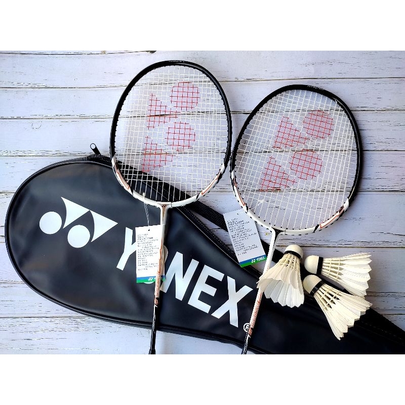 《免運費》Yonex羽球拍 MP-2 二支拍贈拍套+3顆羽球 YONEX yy羽球拍 羽球拍 | 蝦皮購物