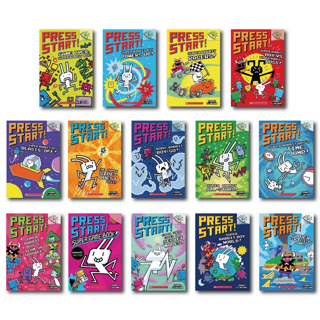 【精選組合】Press Start! 套書組合 / Thomas Flintham 文鶴書店 Crane Publishing | 蝦皮購物